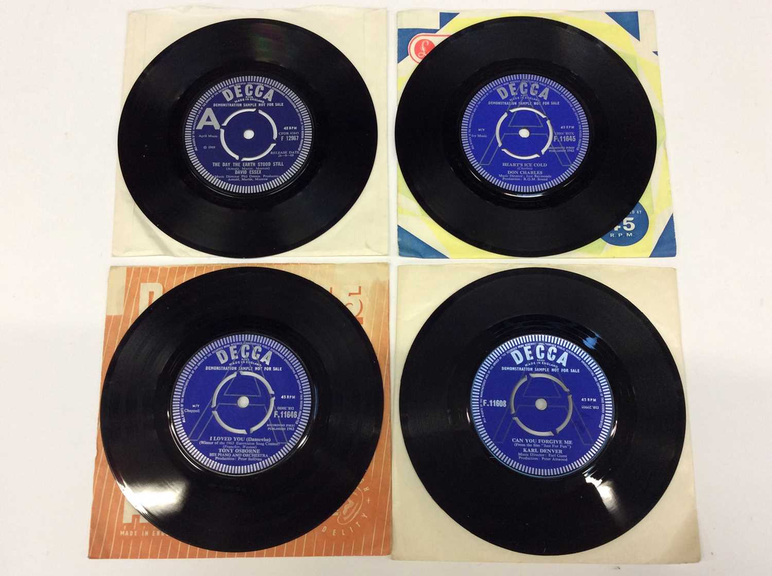 Lot 1006 - Eight Decca demos including David Essex,