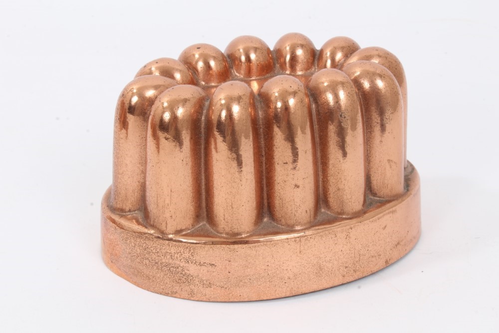 Lot 414 - Collection of 19th century miniature copper