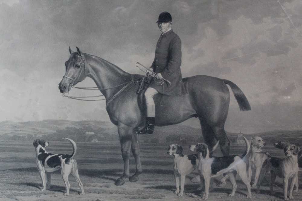 Lot 1034 - Victorian black and white etching