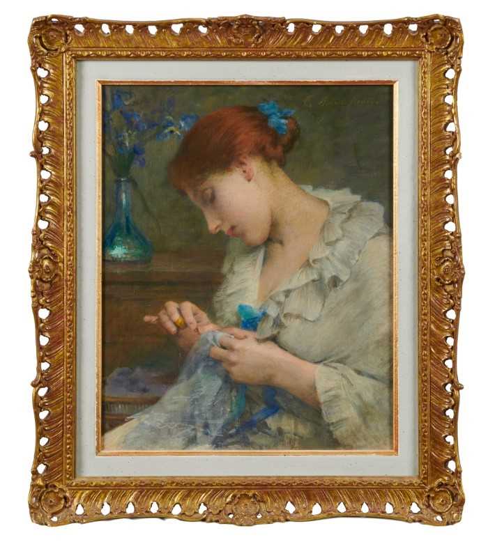 Lot 601 - Tony Robert-Fleury (1839-1912) oil on canvas,