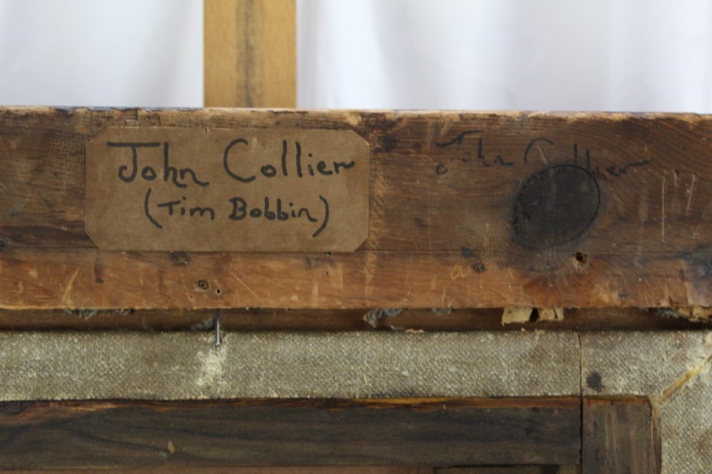 Lot 603 - Tim Bobbin 1708-1786, oil on canvas, the