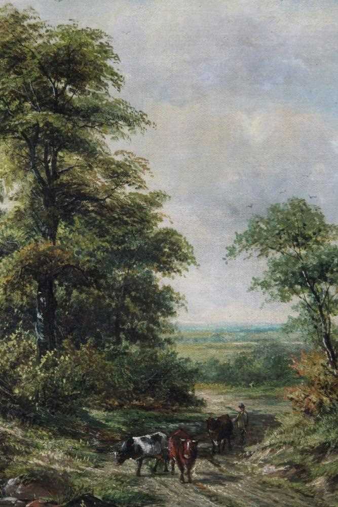 Lot 608 - H W Reed, late 19th century, oil on board,