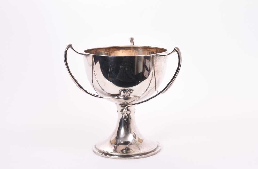 Lot 262 - Elizabeth II silver trophy in the form of a