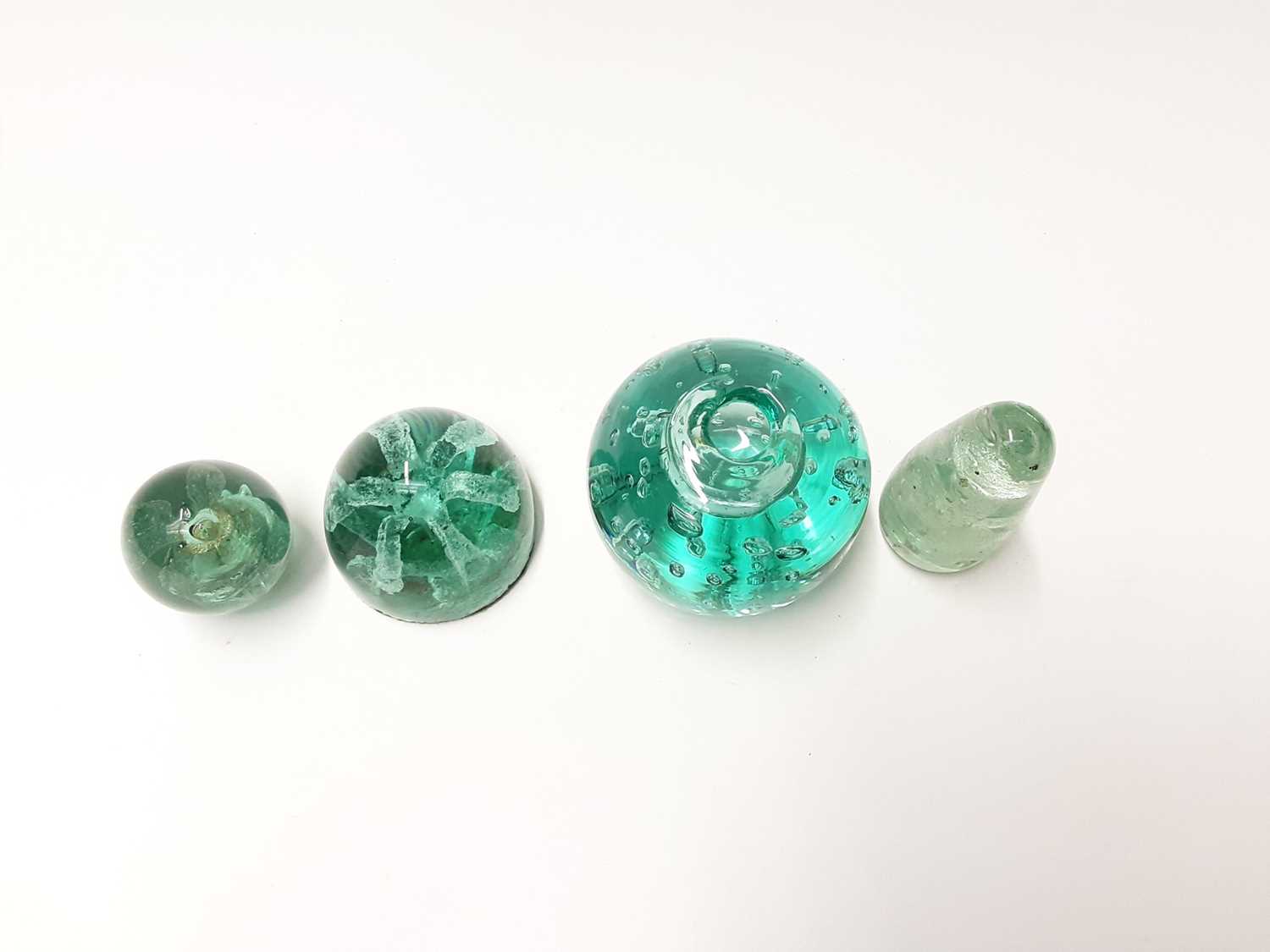 Lot 179 - Four various Victorian Glass Paperweights