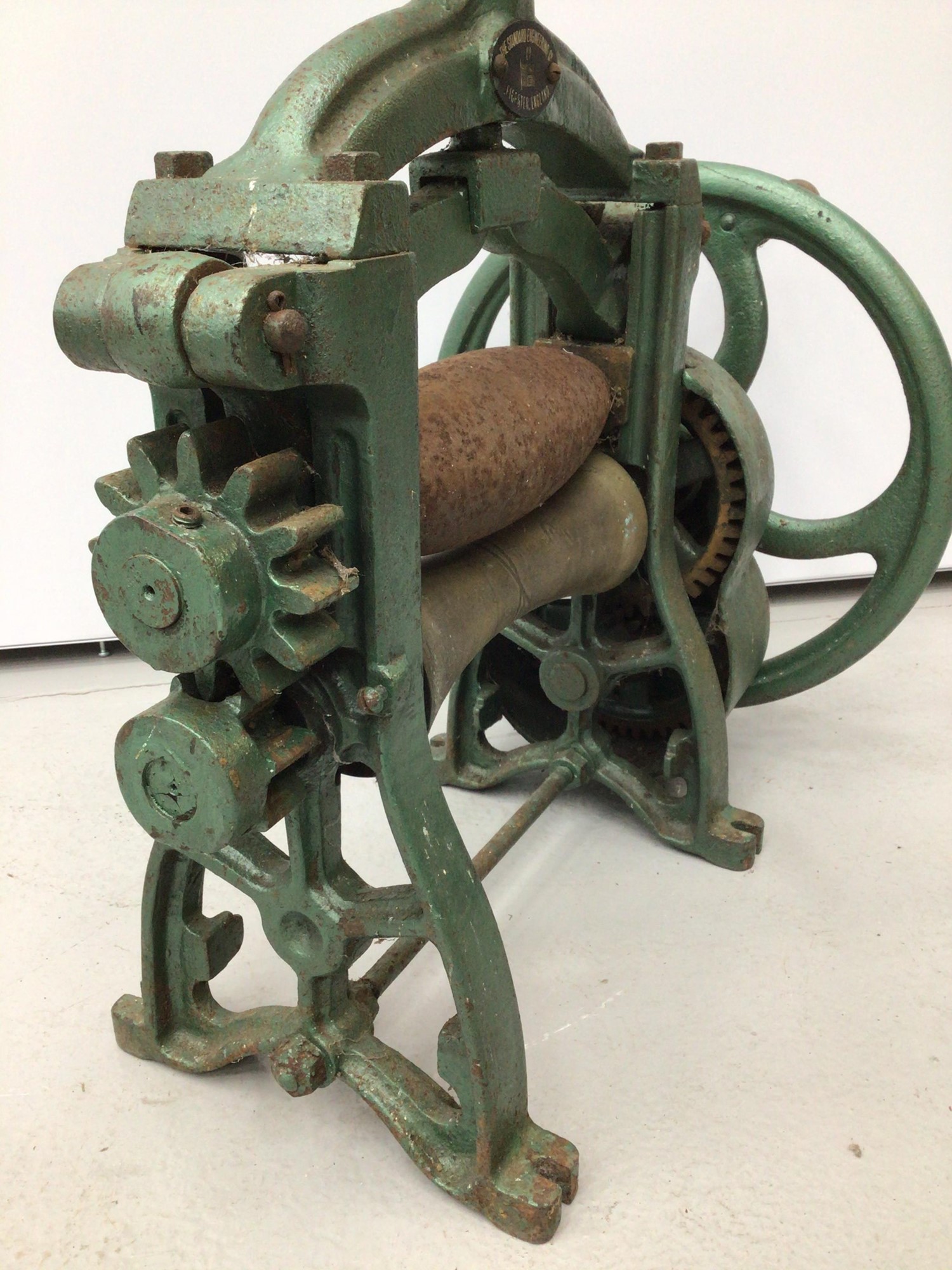 Lot 27 - Unusual early 20th century leather rolling