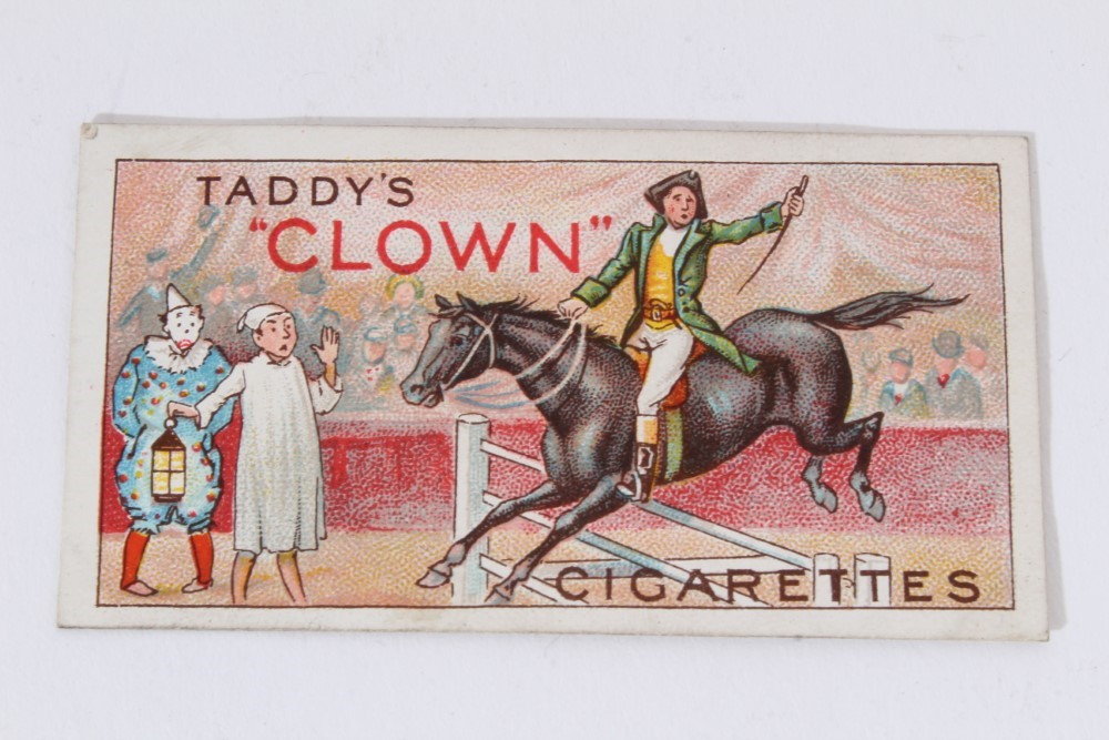 Lot 44 - Cigarette cards - Taddy (Unissued) Clowns