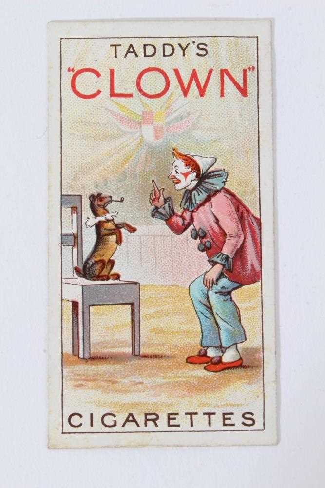 Lot 44 - Cigarette cards - Taddy (Unissued) Clowns