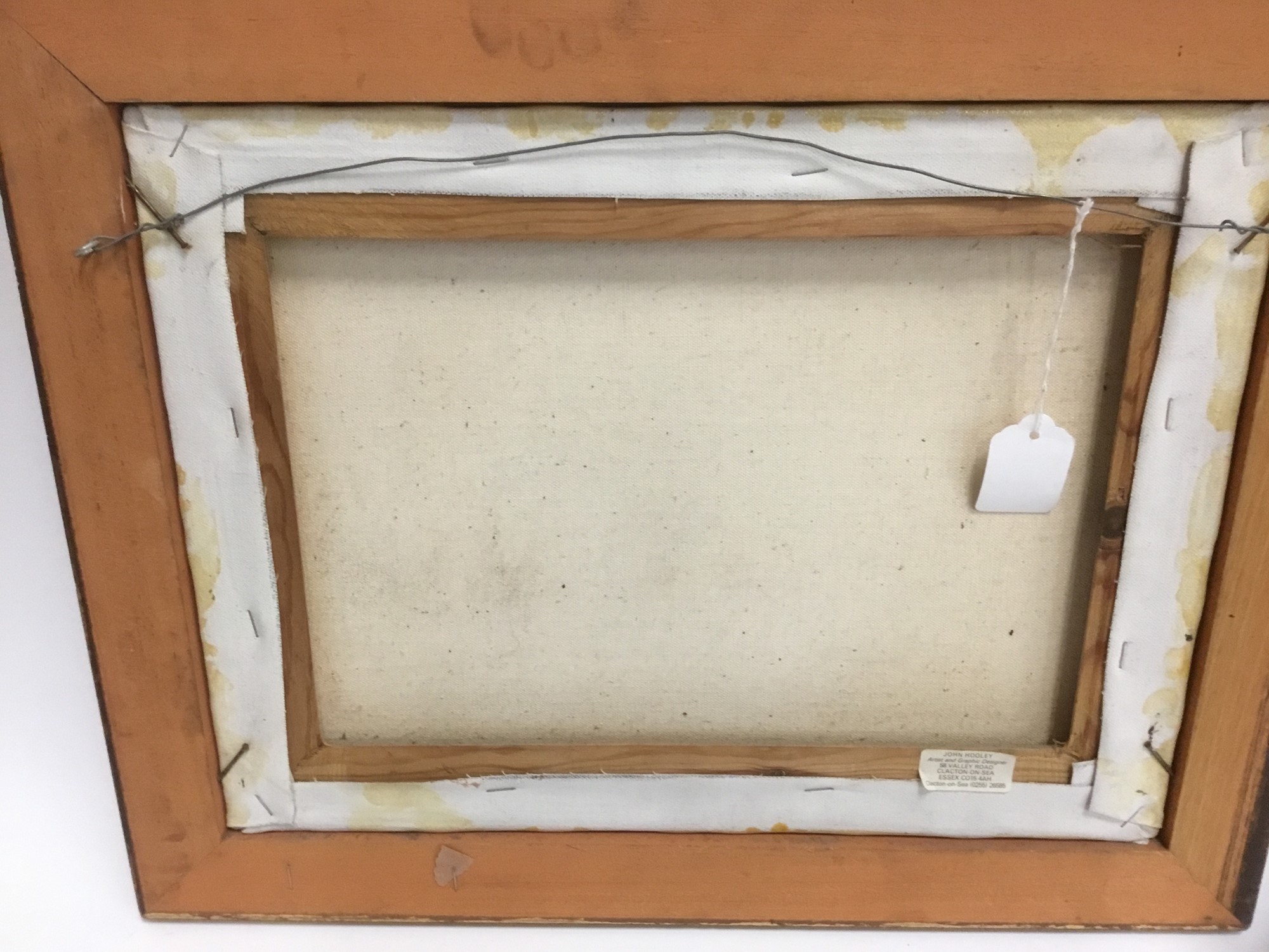 Lot 284 - John Hooley (late 20th century) oil on