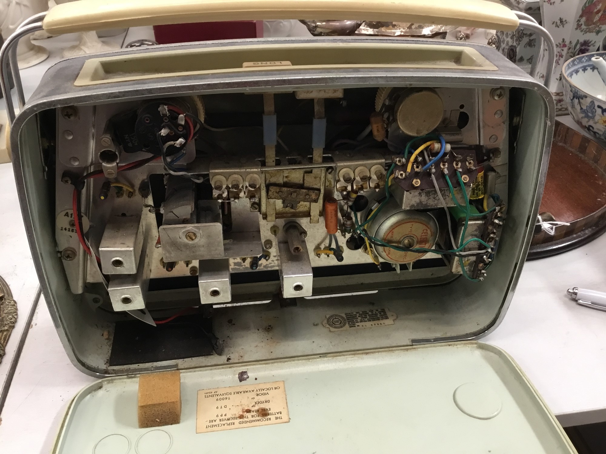 Lot 214 - 1960s Bush portable radio