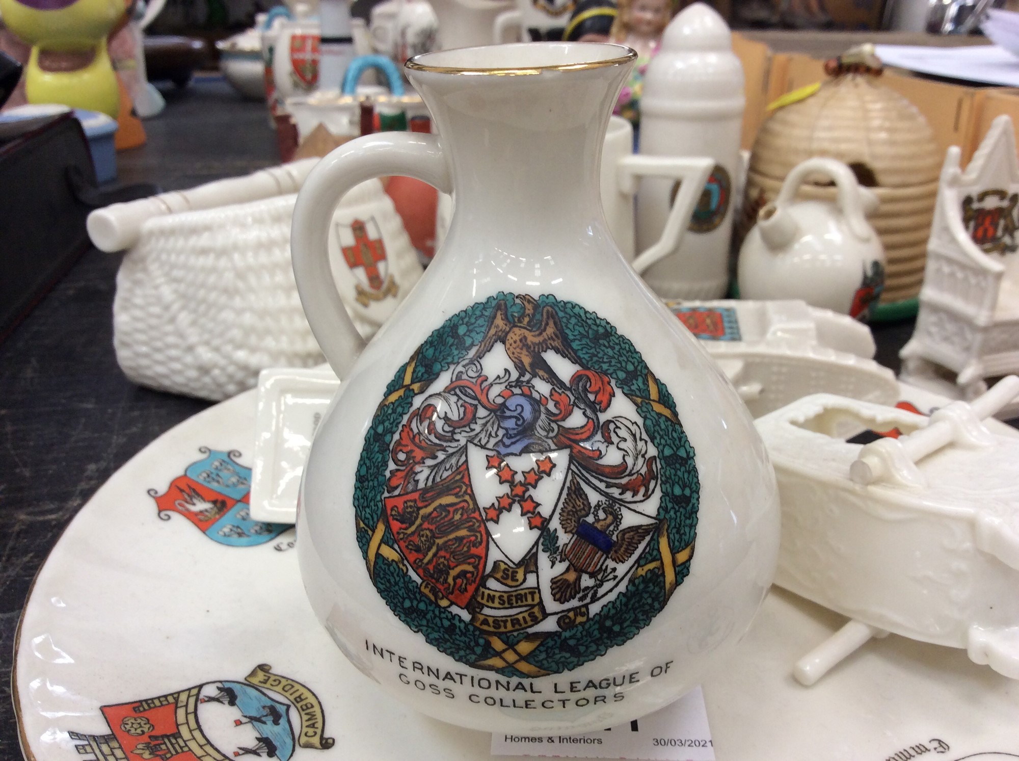 Lot 511 - Collection of W.H. Goss Crested Ware to