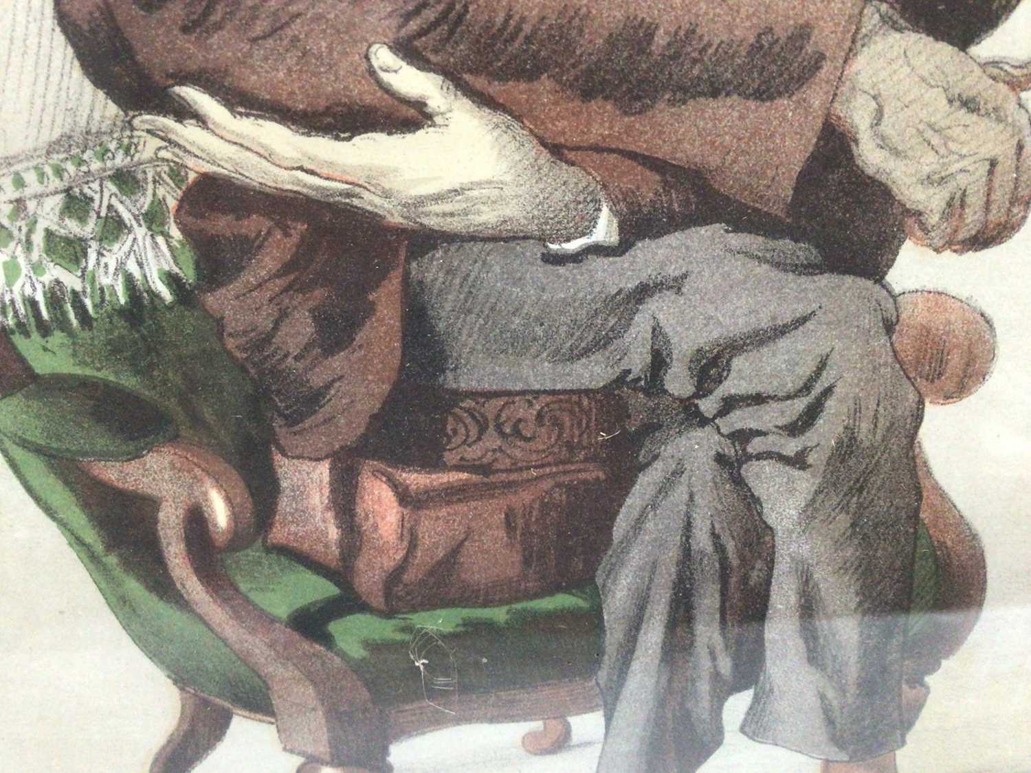 Lot 77 Vanity Fair Lithograph Of Charles Darwin