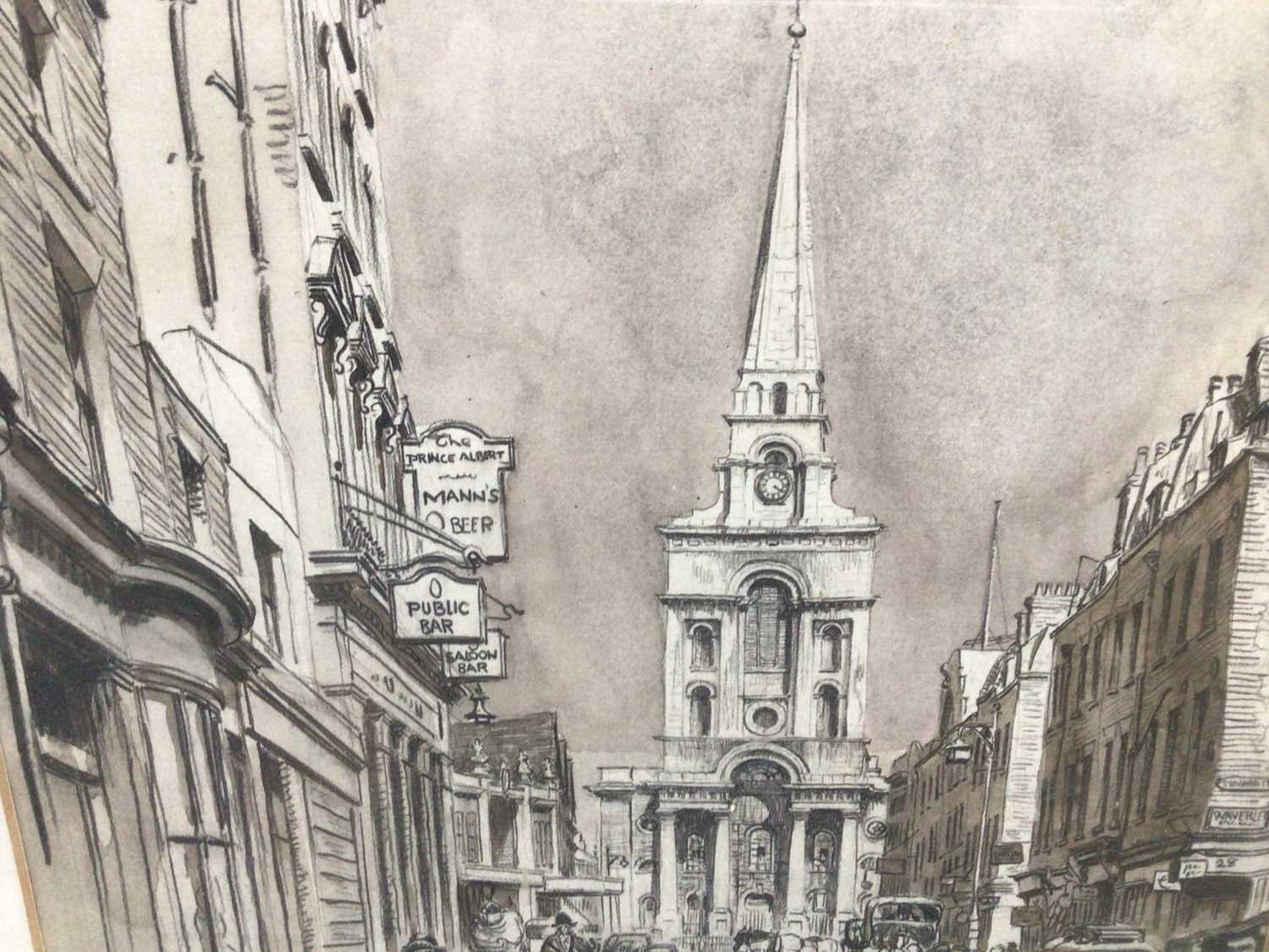 Lot 70 - Dennis Flanders (1915-94), watercolour,