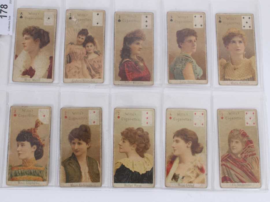 Lot 178 - Cigarette cards - Wills Ltd 1898. 48/52