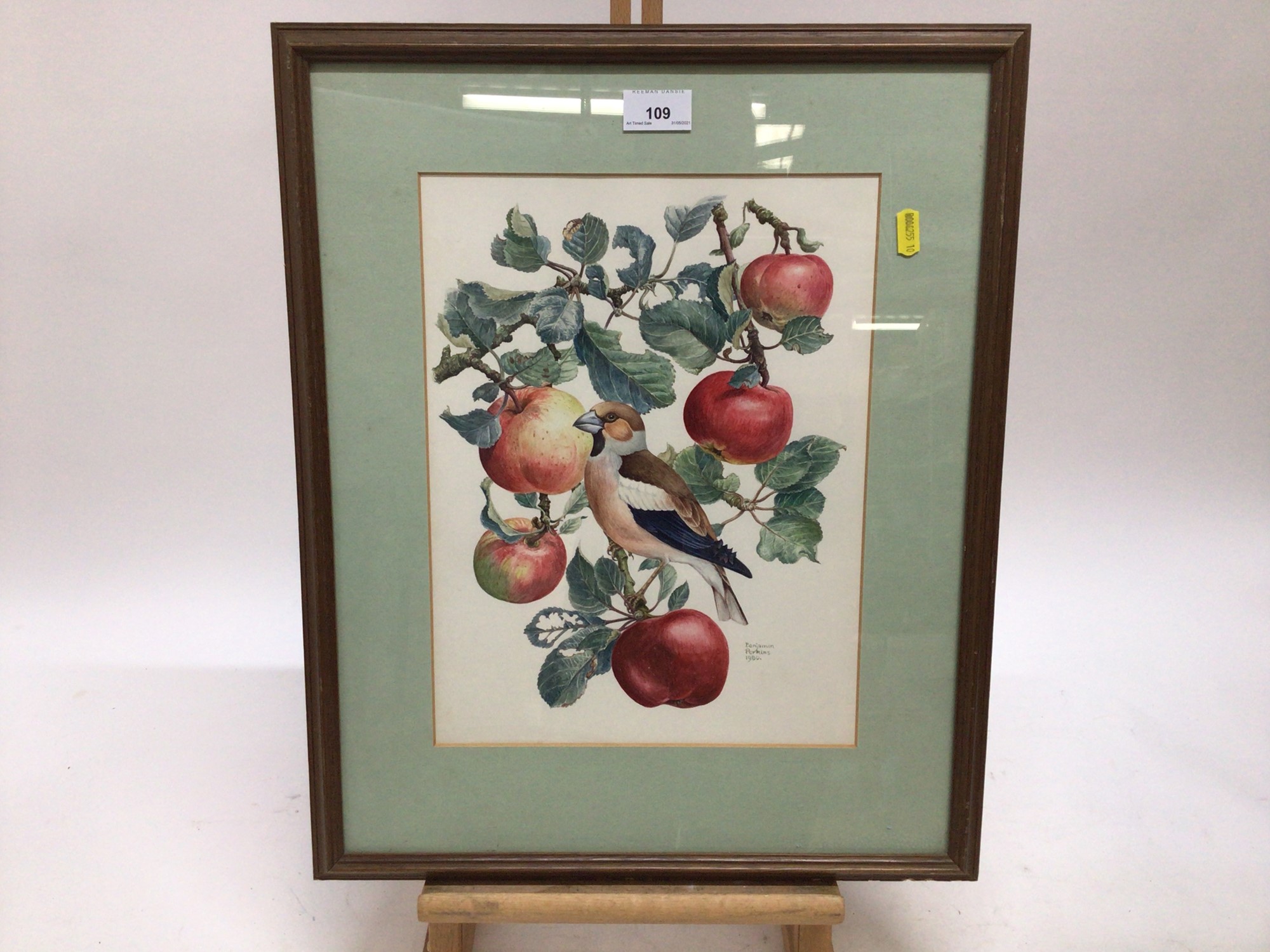 Lot 109 - Benjamin Perkins (b1932) watercolour