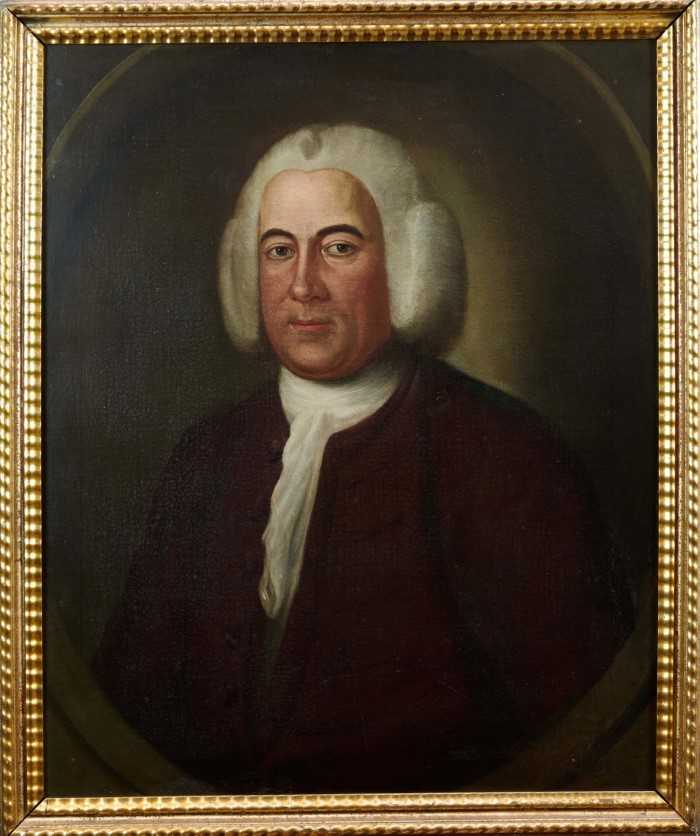 Lot 1164 - 18th century portrait of Robert Henson,