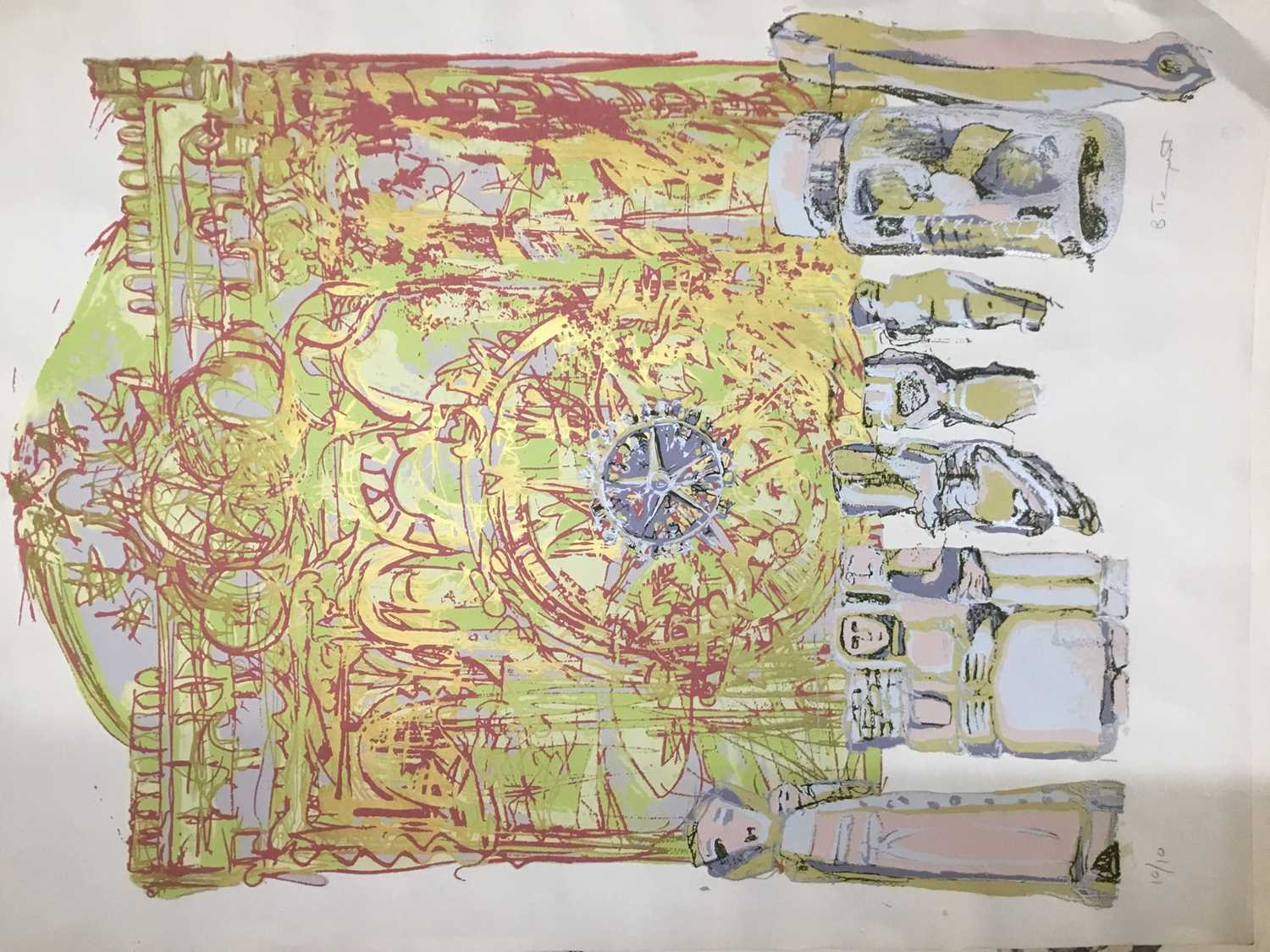 Lot 324 - Bridget Tempest large lithographic prints