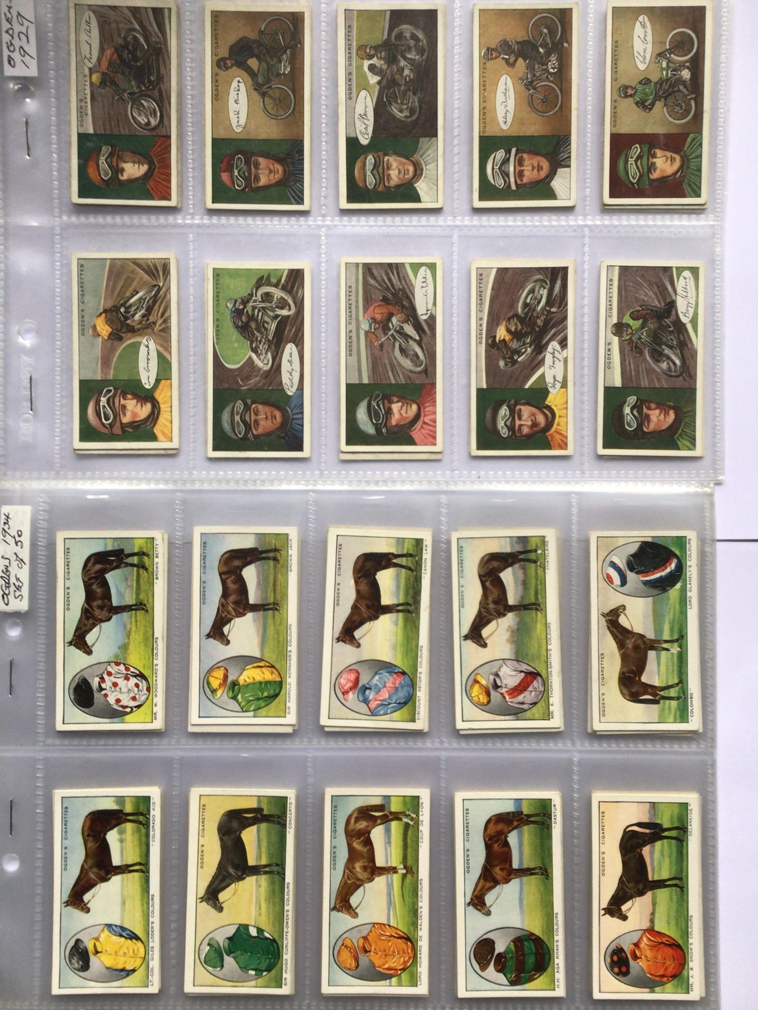 Lot 243 Cigarette Cards Selection Of Sporting Sets lot-243-cigarette-cards-selection-of-sporting-sets