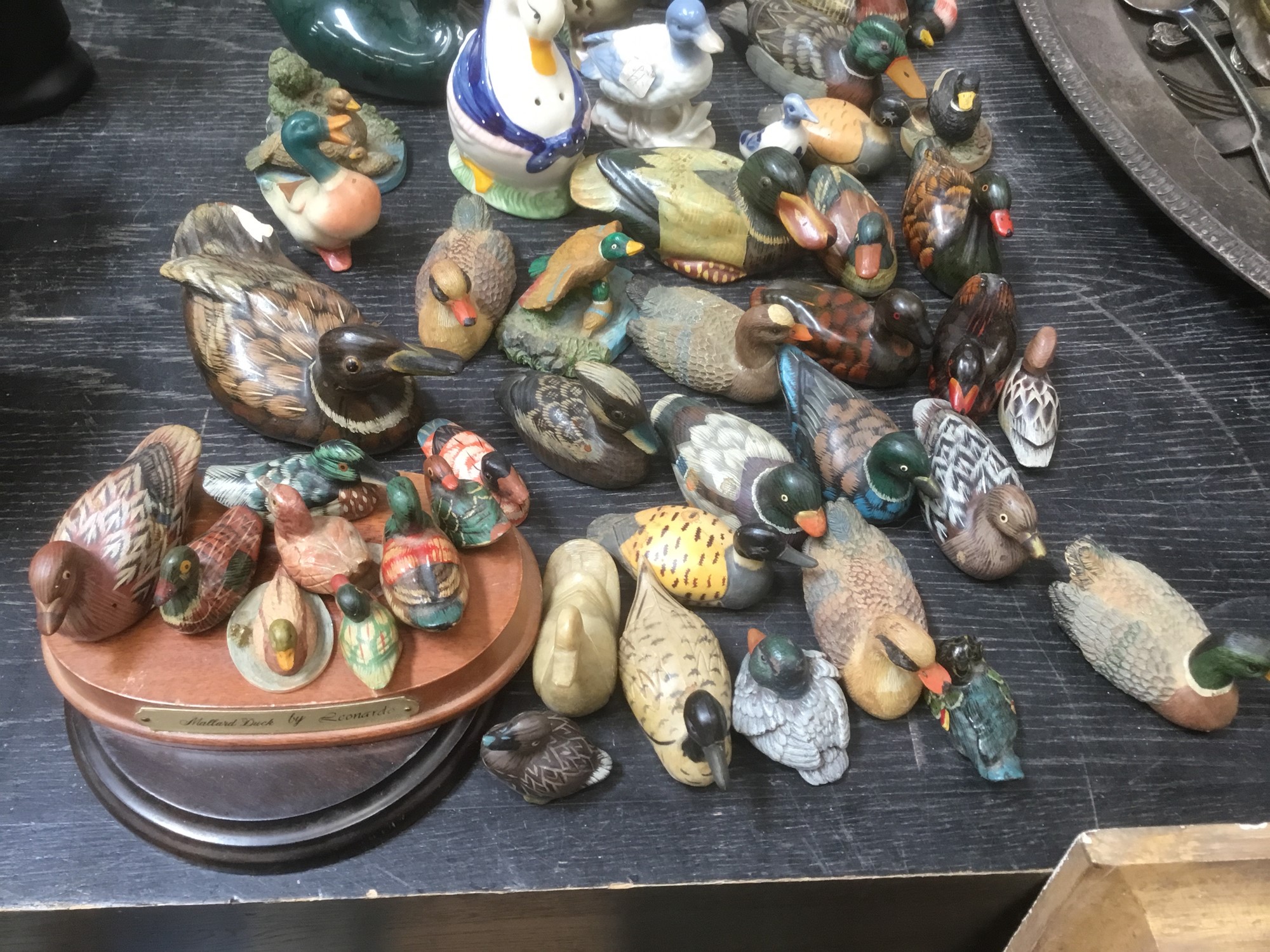 Lot 133 - Large collection of duck ornaments