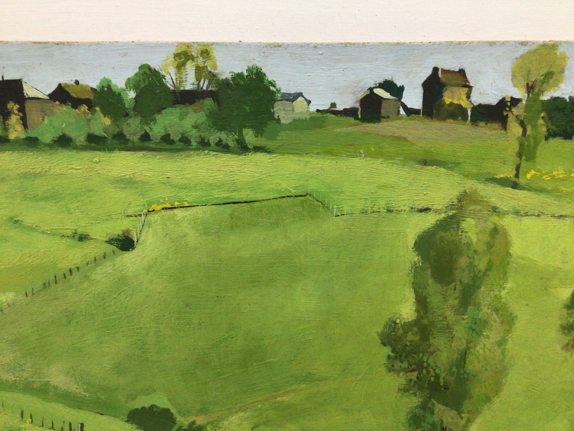 Lot 134 - John Andrew Bawtree (b 1952) oil on board,