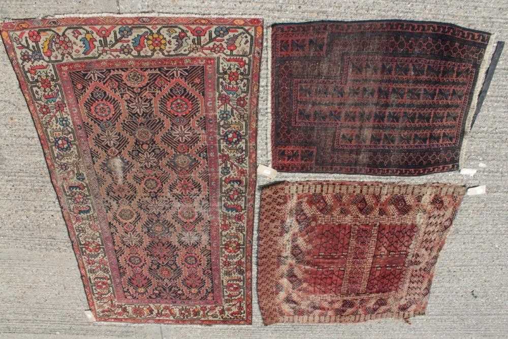 Lot 1557 - Three Eastern rugs