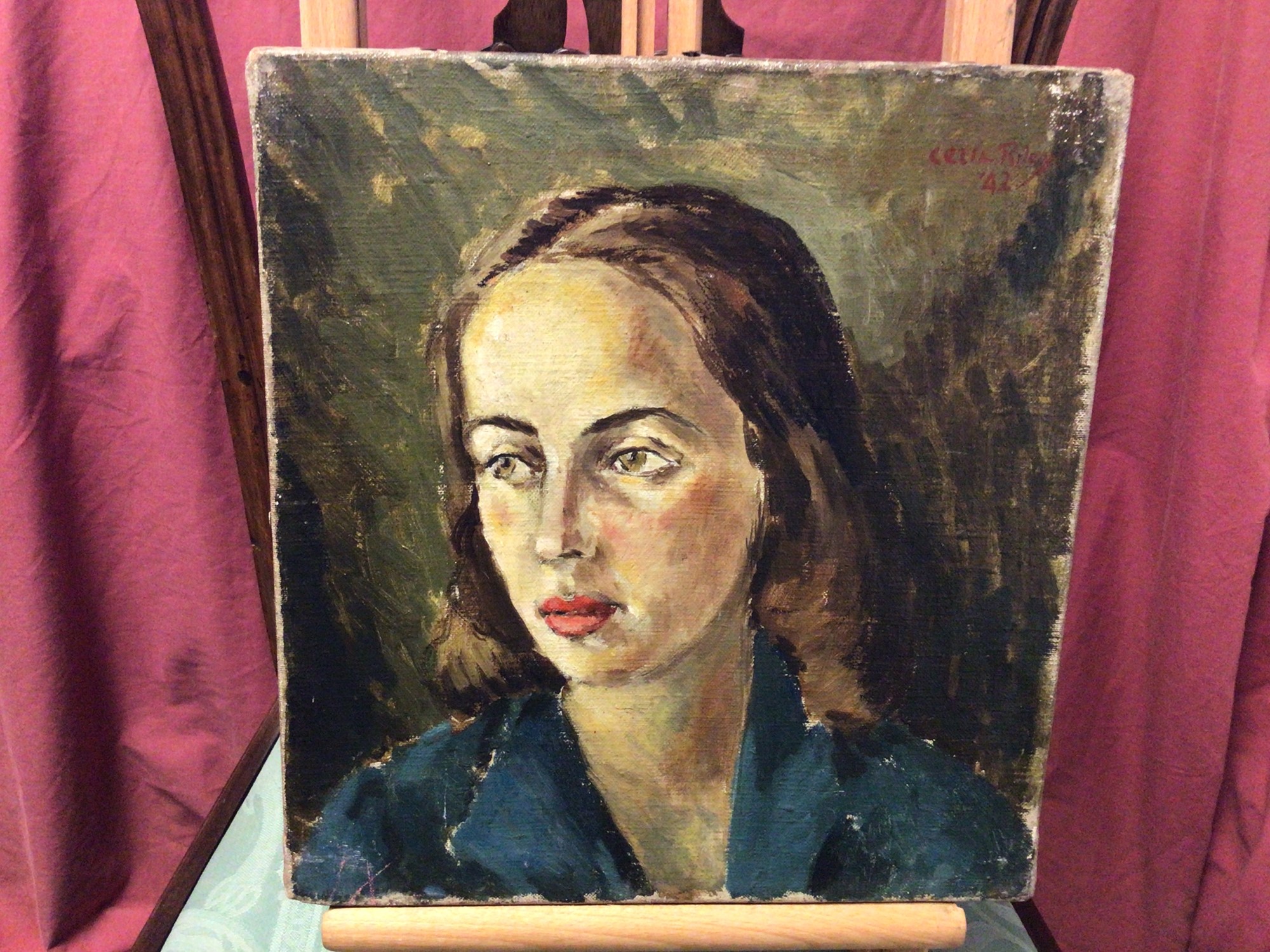 Lot 10 - Cecil Riley (1917-2015), oil on canvas