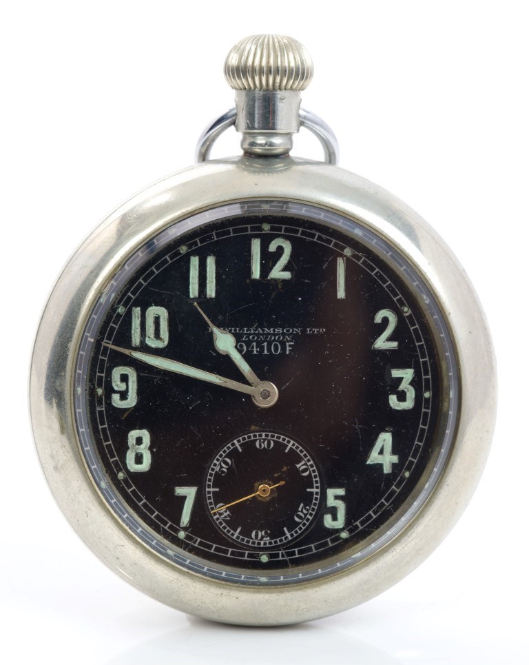 Lot 181 - First World War British Military open faced