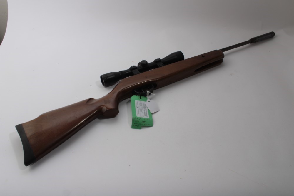 Lot 995 - SMK .22 Calibre air rifle with moderator and