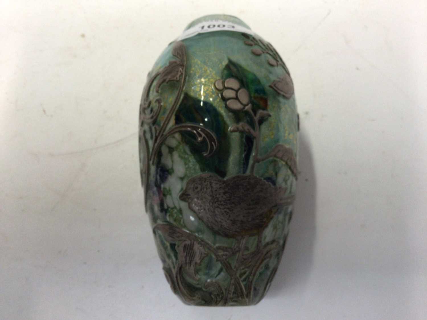 Lot 1003 - Jonathan Harris, art glass and silver clad