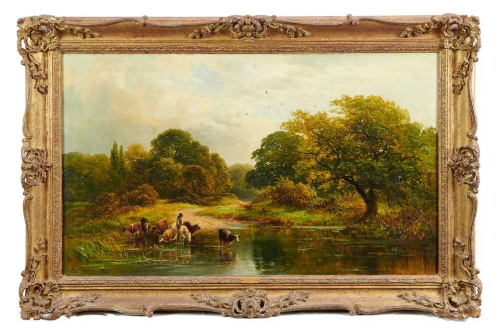 Lot 1118 - George Turner (1843-1910), oil on canvas,