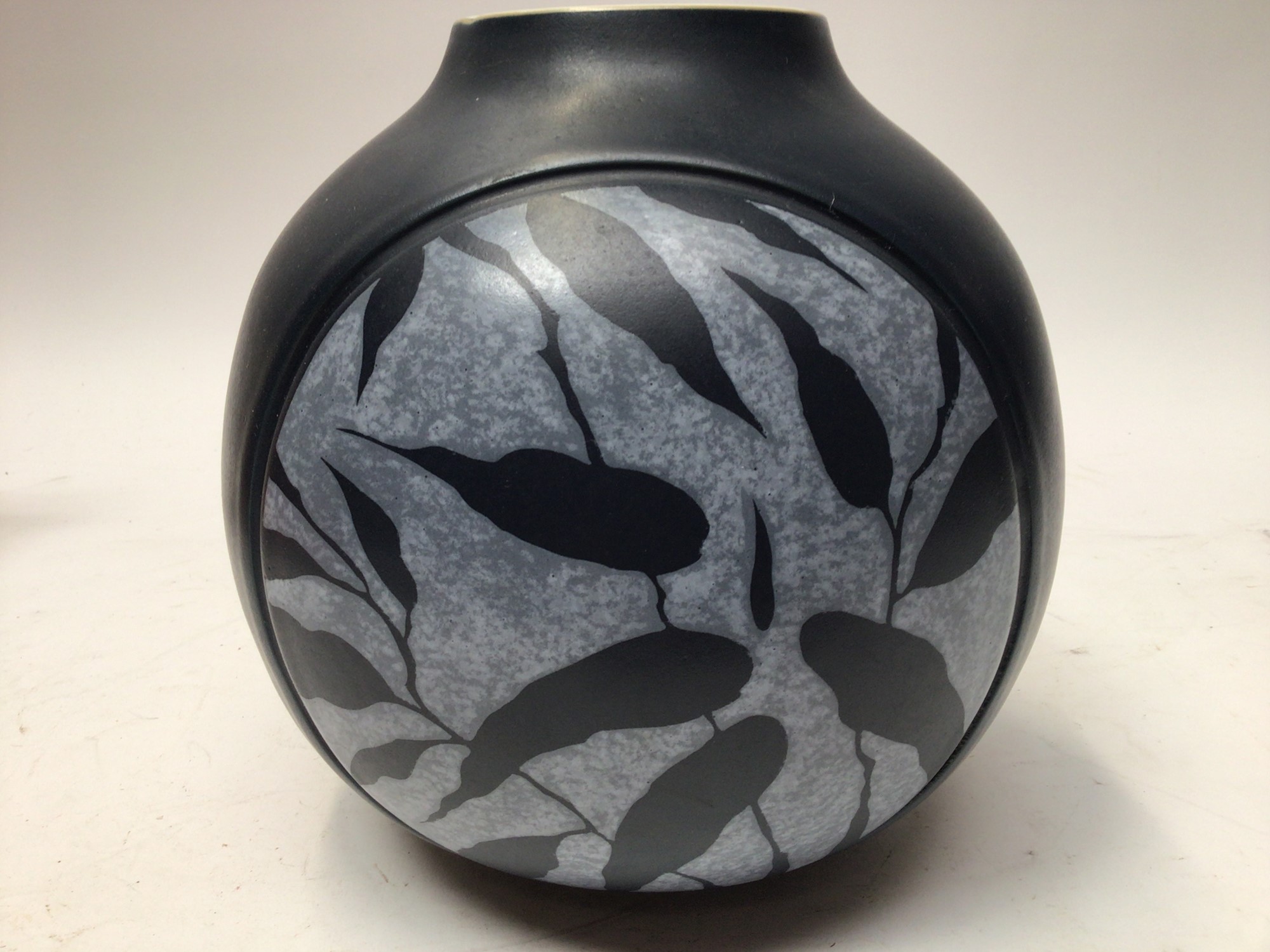 Lot 1056 - Denby limited edition Spirit Blue Vase,
