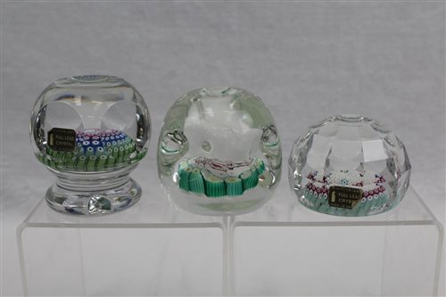 Lot 1170 - Two Whitefriars glass paperweights with