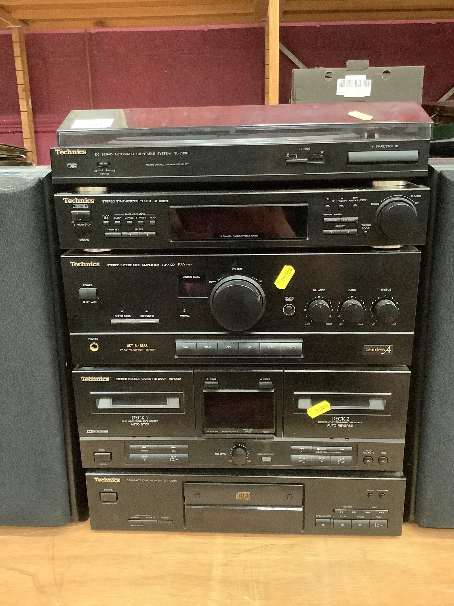 Lot 2445 - Technics music system