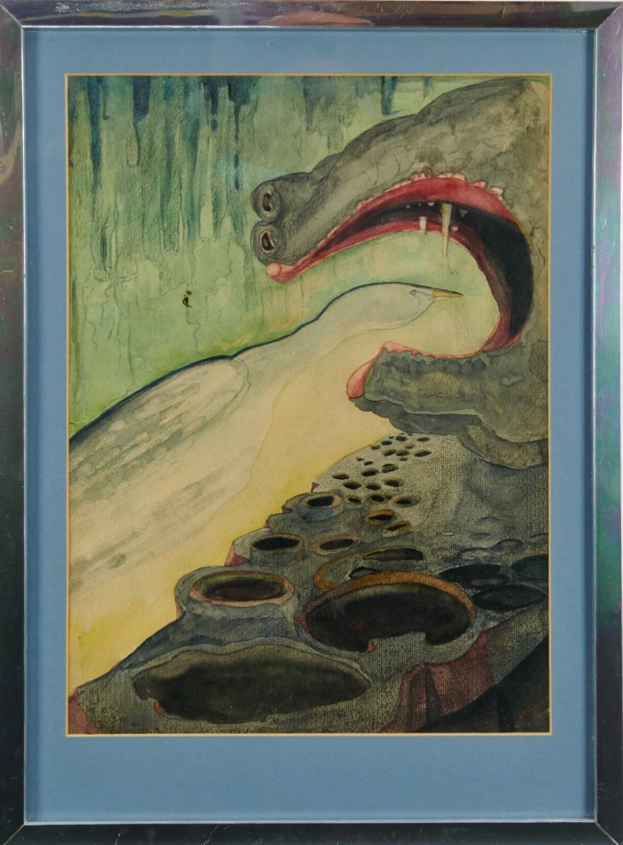 Lot 1071 - Arthur Lett Haines (1894-1978) watercolour,