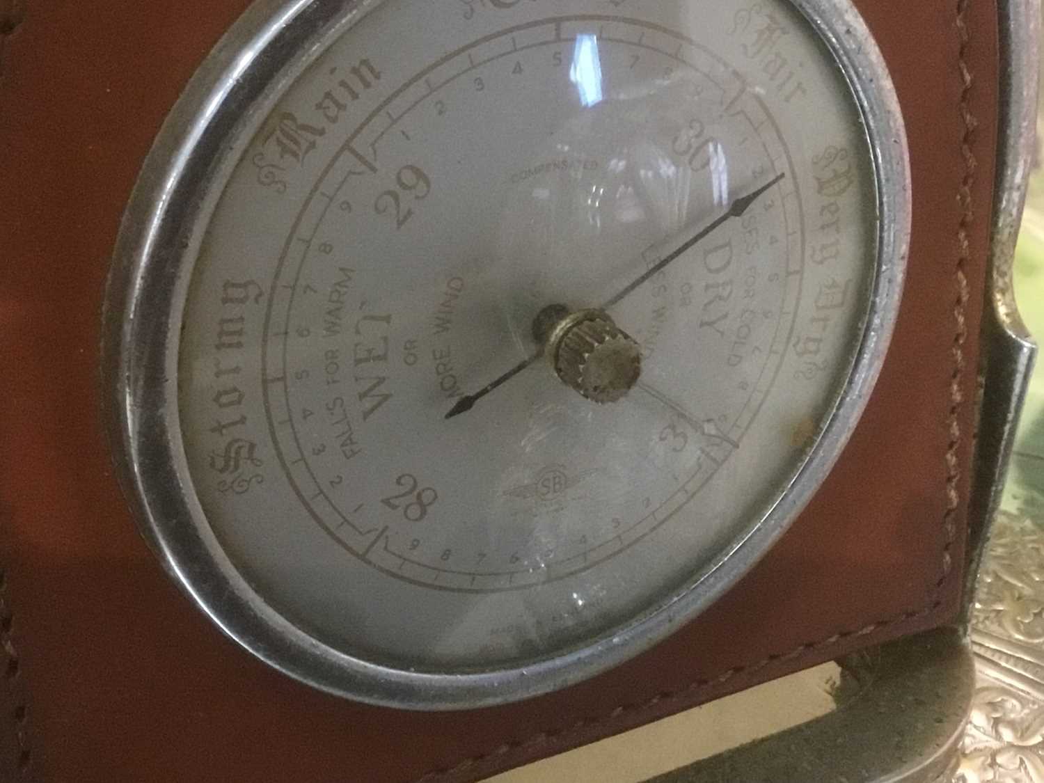 Lot 243 - Silver plated circular tray, novelty