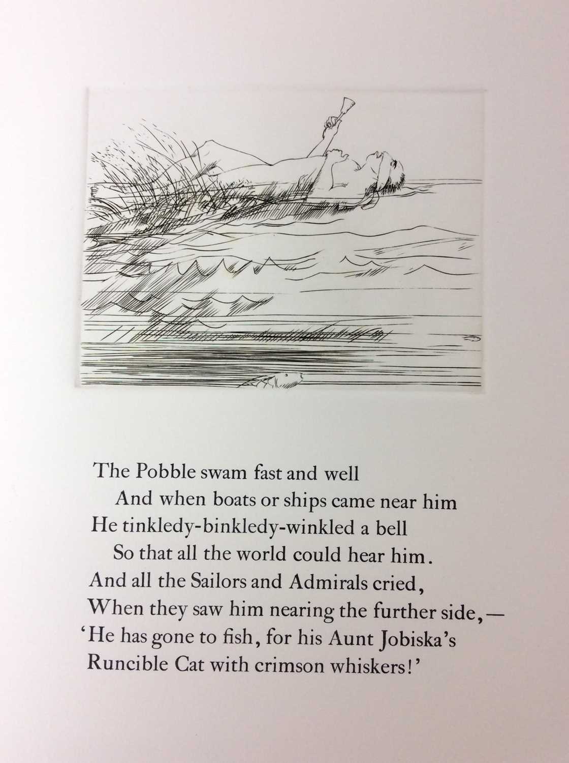 Lot 65 - Edward Lear ‘The Pobble who has no toes’