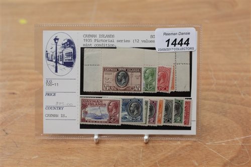 Lot 1444 - Stamps - Cayman Islands 1935 Picturestorial