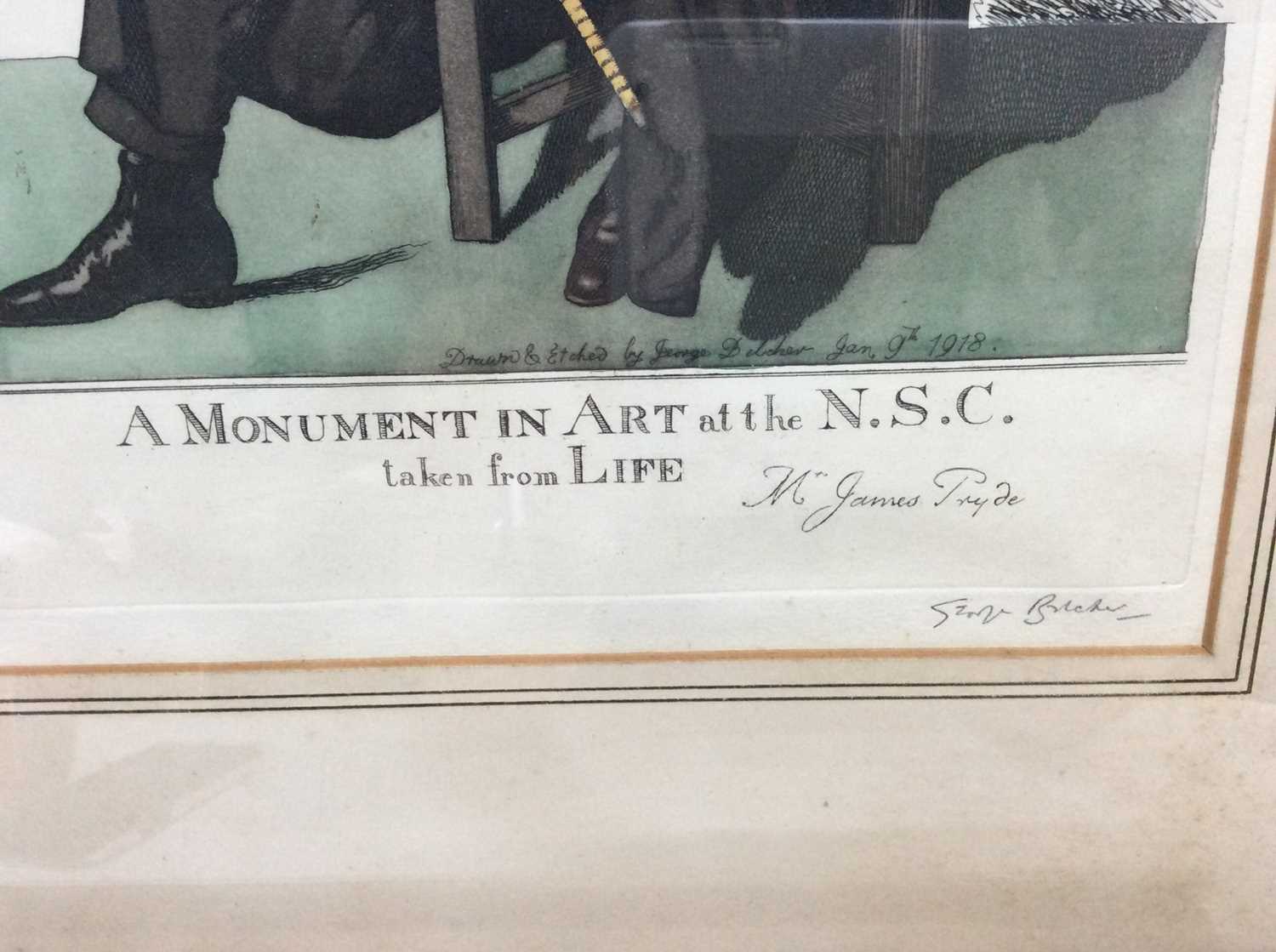 Lot 50 - George Belcher (1875-1947) signed coloured