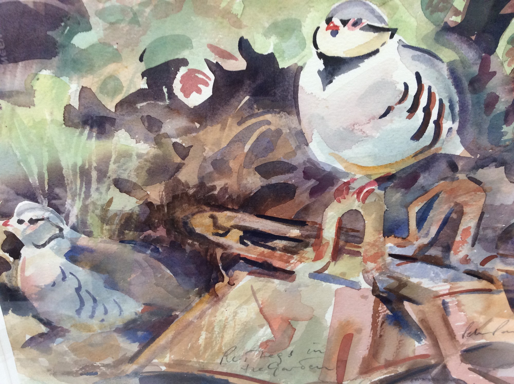 Lot 209 - Peter Partington (b.1941) watercolour