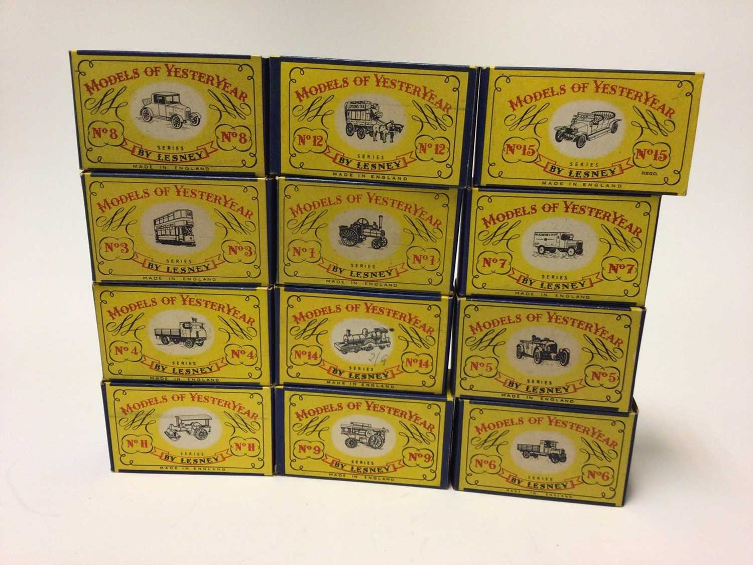 Lot 2266 - Matchbox Models of Yesteryear selection of