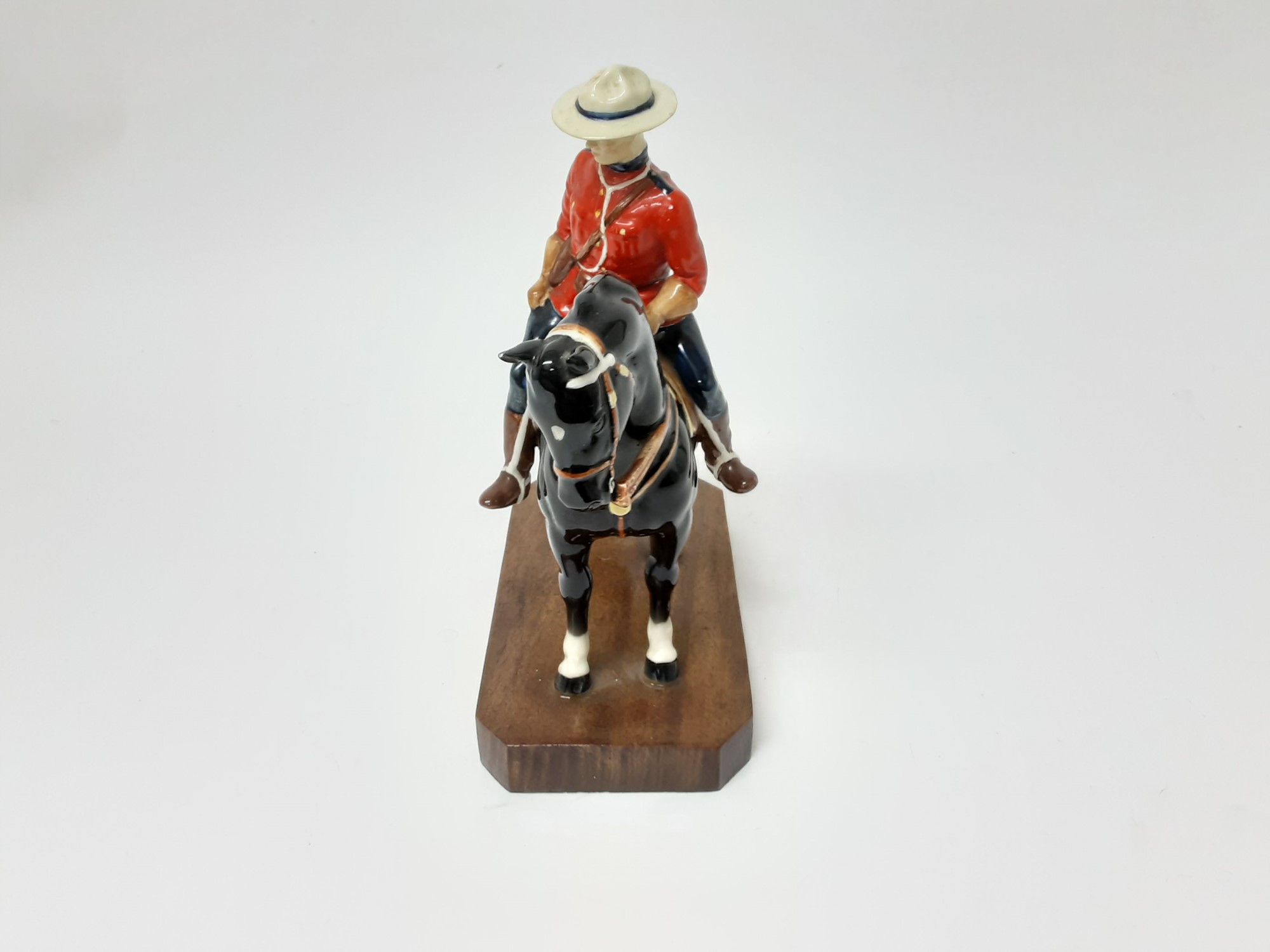 Lot 1106 - Beswick Canadian Mountie on plinth base
