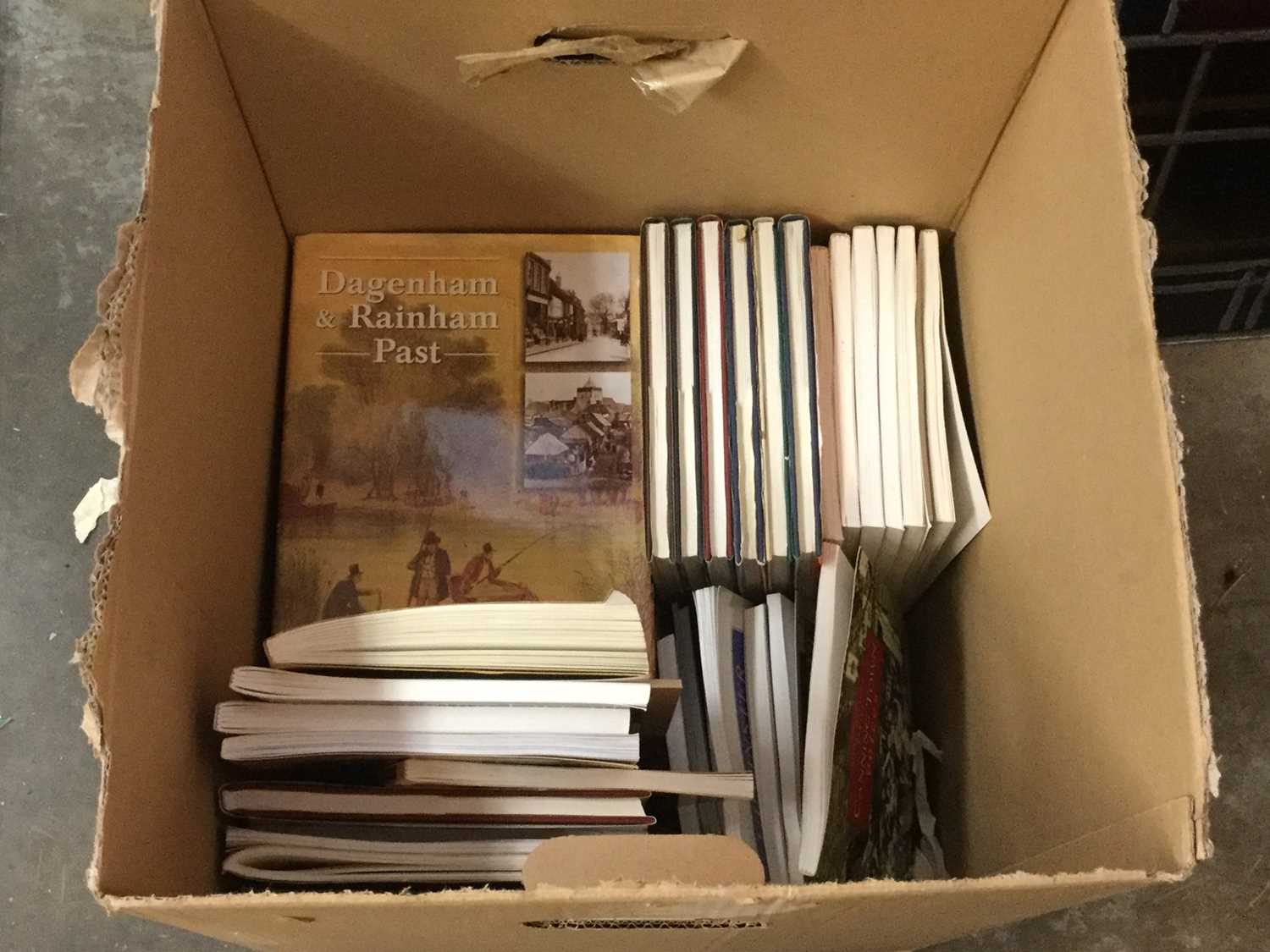 Lot 363 - Box of books of local interest