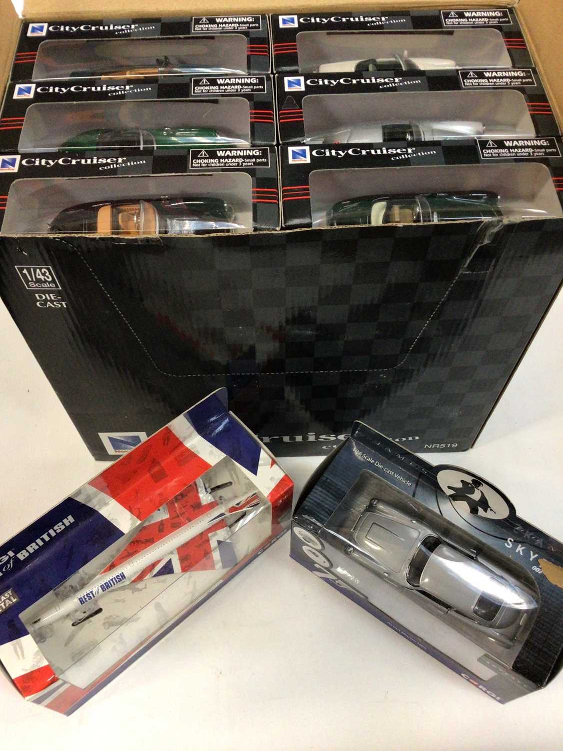 Lot 1858 - Diecast selection of model cars including