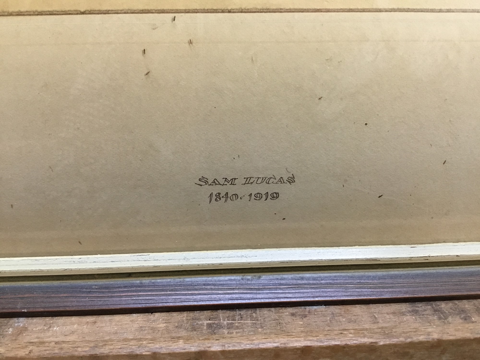 Lot 107 - Samuel Lucas (1805-1870) watercolour-