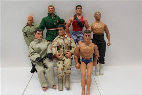 Lot 1743 - Action Man selection of figures, plus a