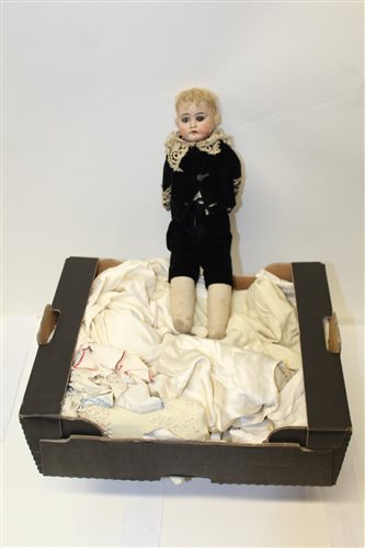 Lot 1756 - Doll - German Boy Ernst Heubach 1900 66,