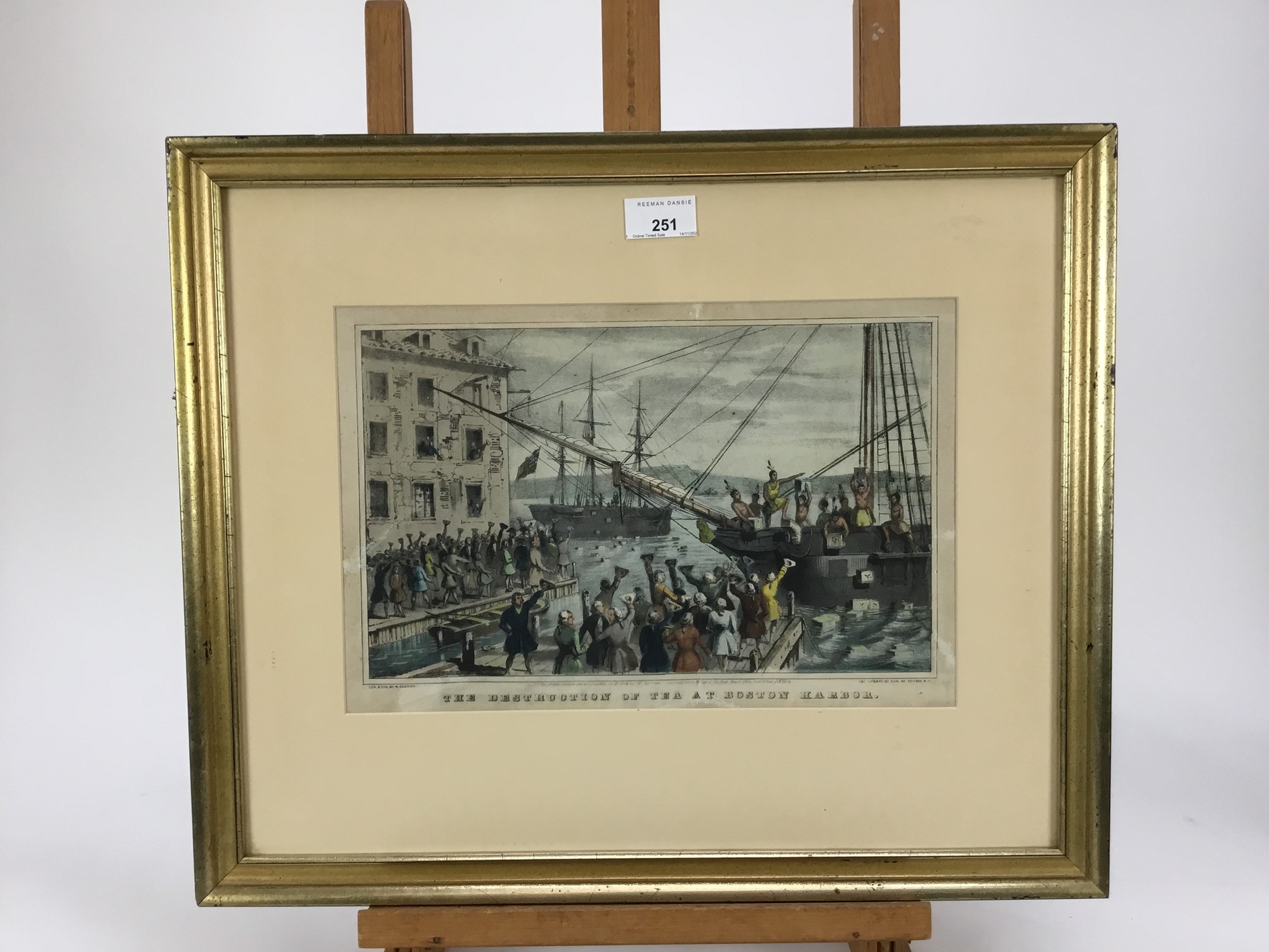 Lot 54 - Nathaniel Currier (1813-1888) rare lithograph