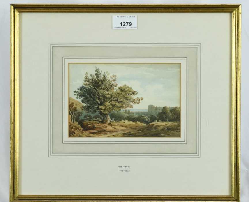 Lot 1279 - John Varley (1778-1842) watercolour - A