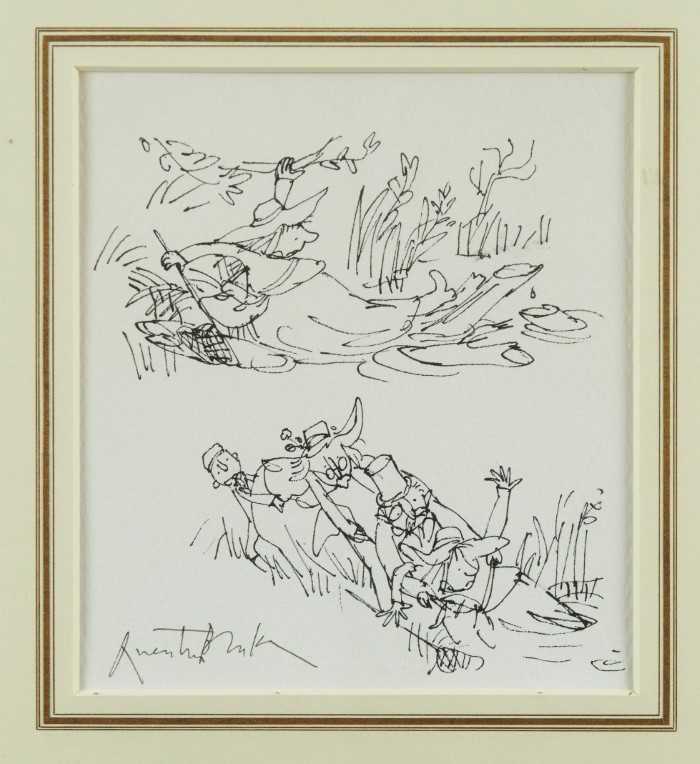 Lot 1075 - *Quentin Blake (b.1932) pen and ink