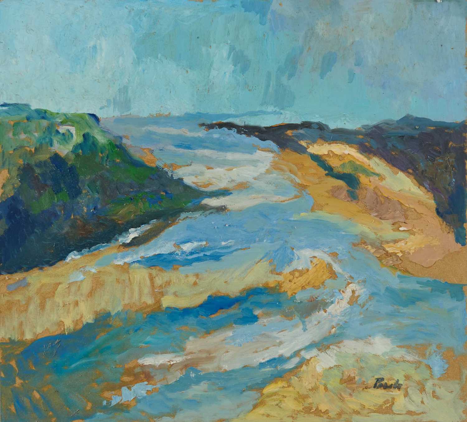Lot 1194 - *John Hanbury Pawle (1915-2010) oil on