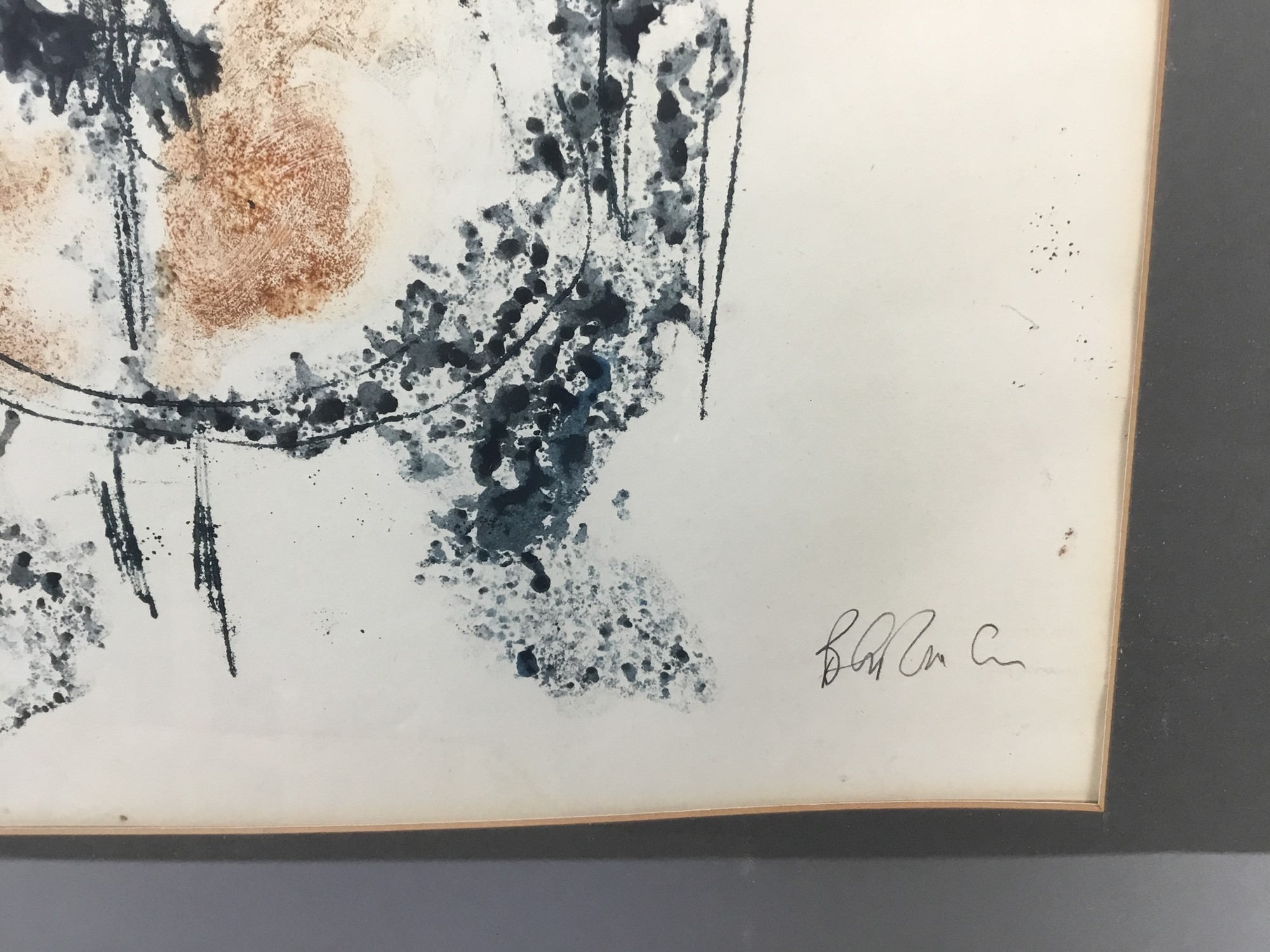 Lot 185 - Bernard Rooke (b. 1938), mixed media - Cello